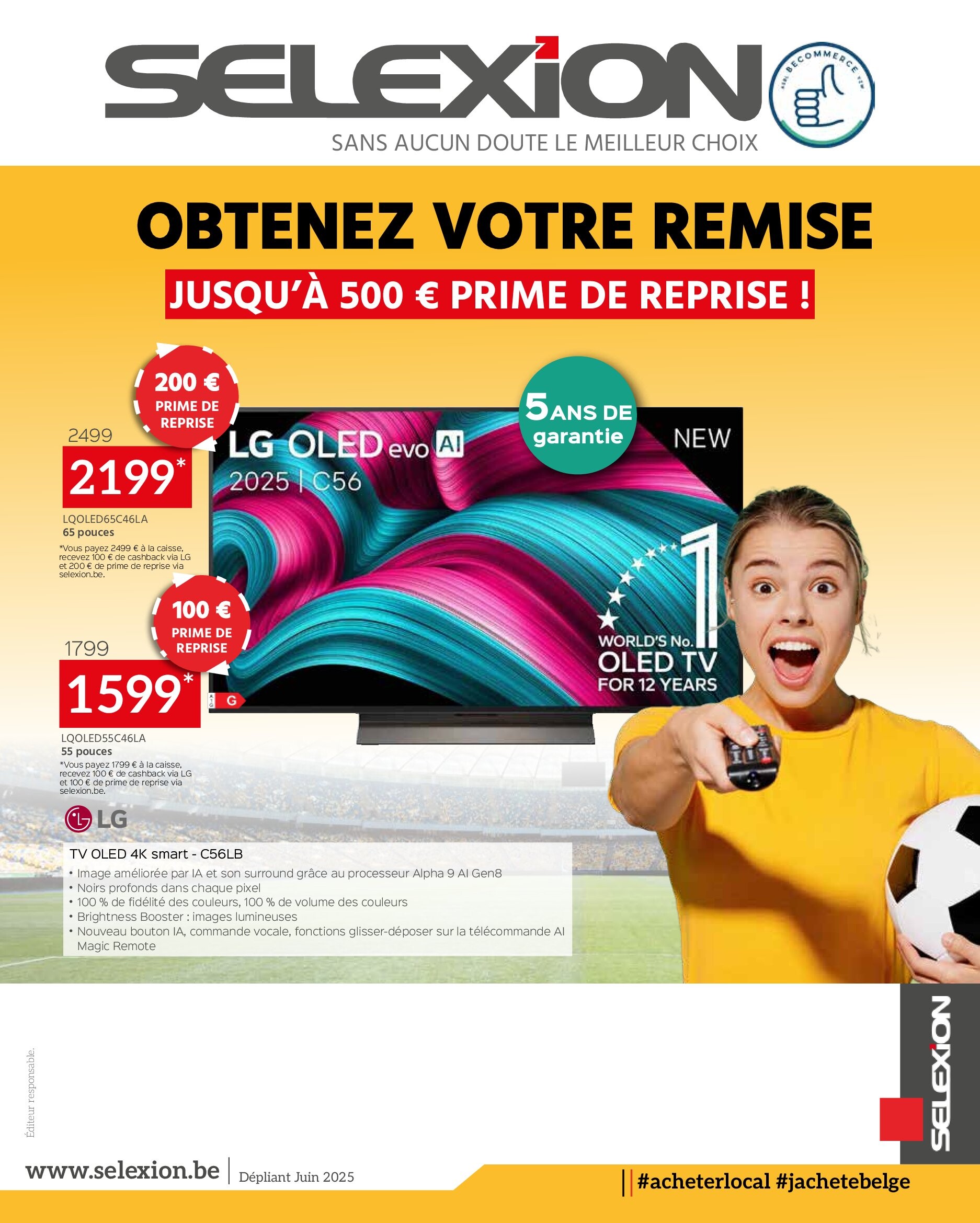 Selexion folder Belgique décembre 2025 | Toutes les offres