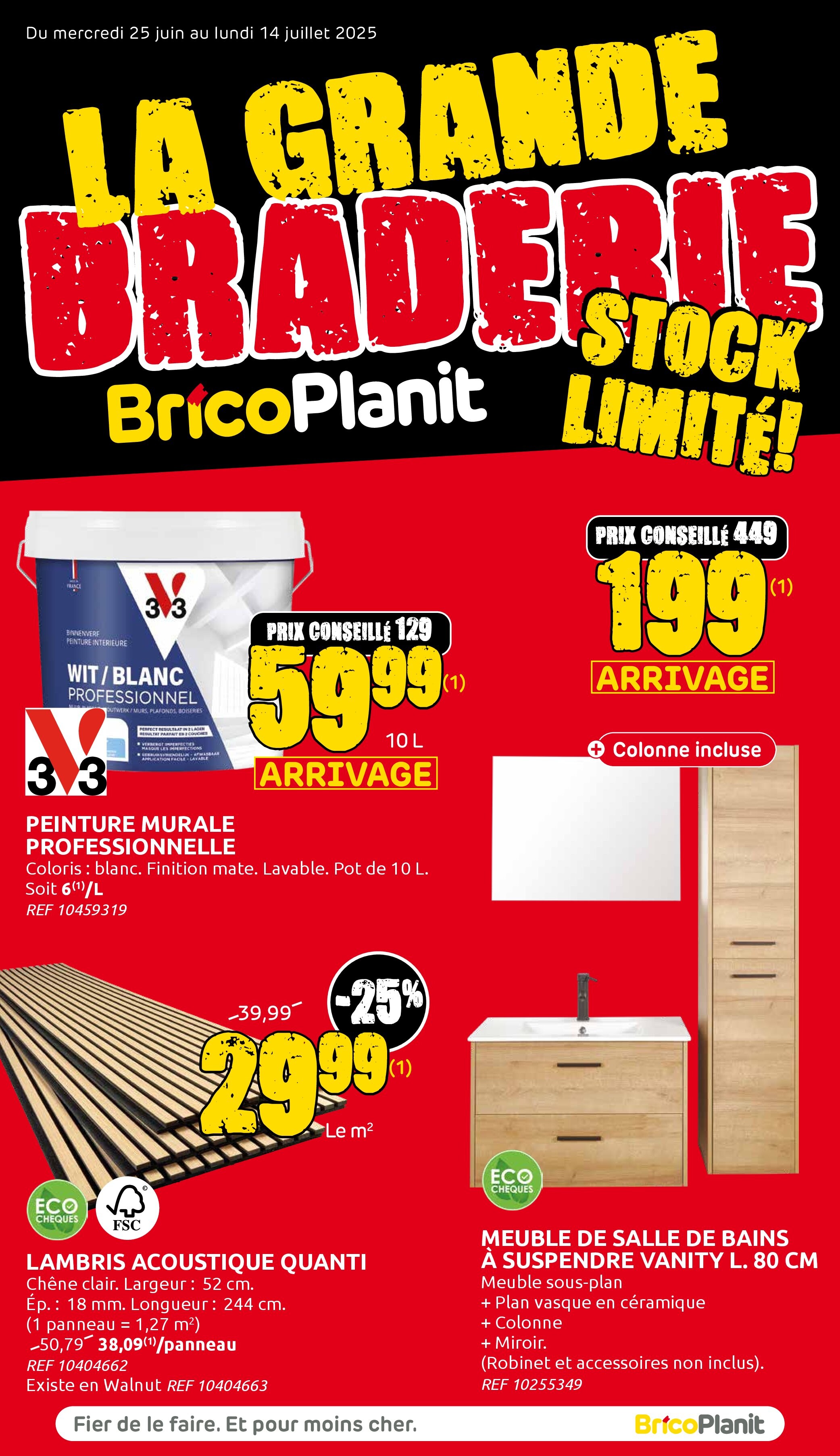 Brico folder Belgique juillet 2025 | Toutes les offres