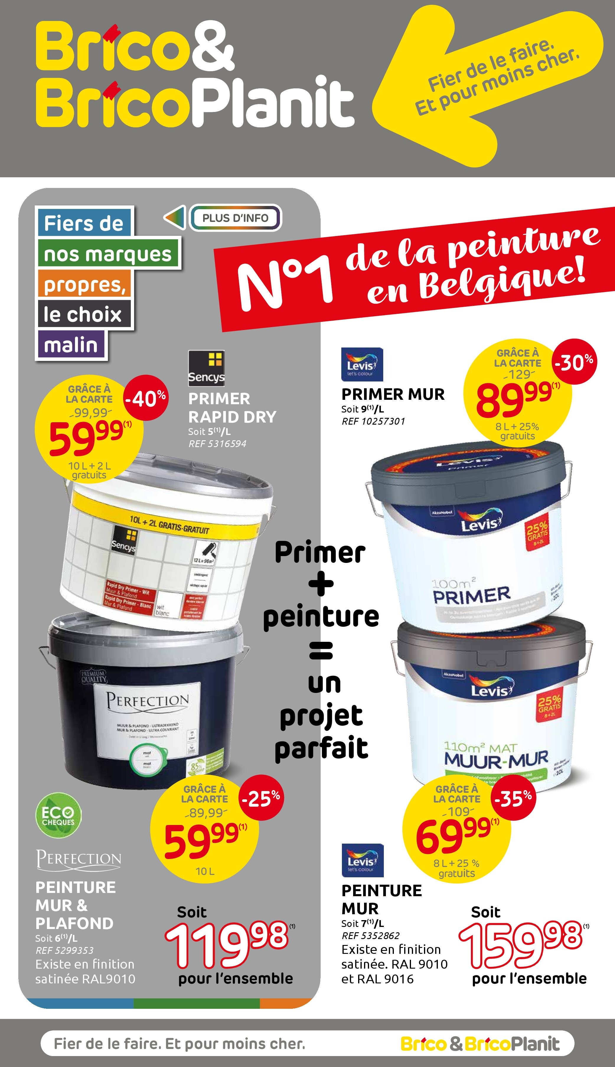 Brico folder Belgique juillet 2025 | Toutes les offres