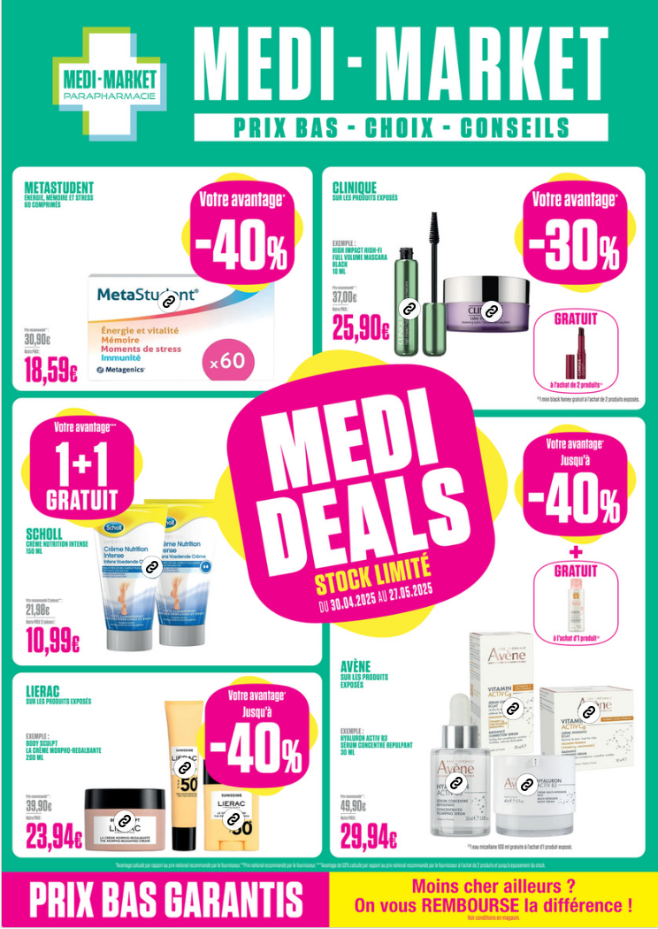 Medi-Market folder Belgique octobre 2025 | Toutes les offres