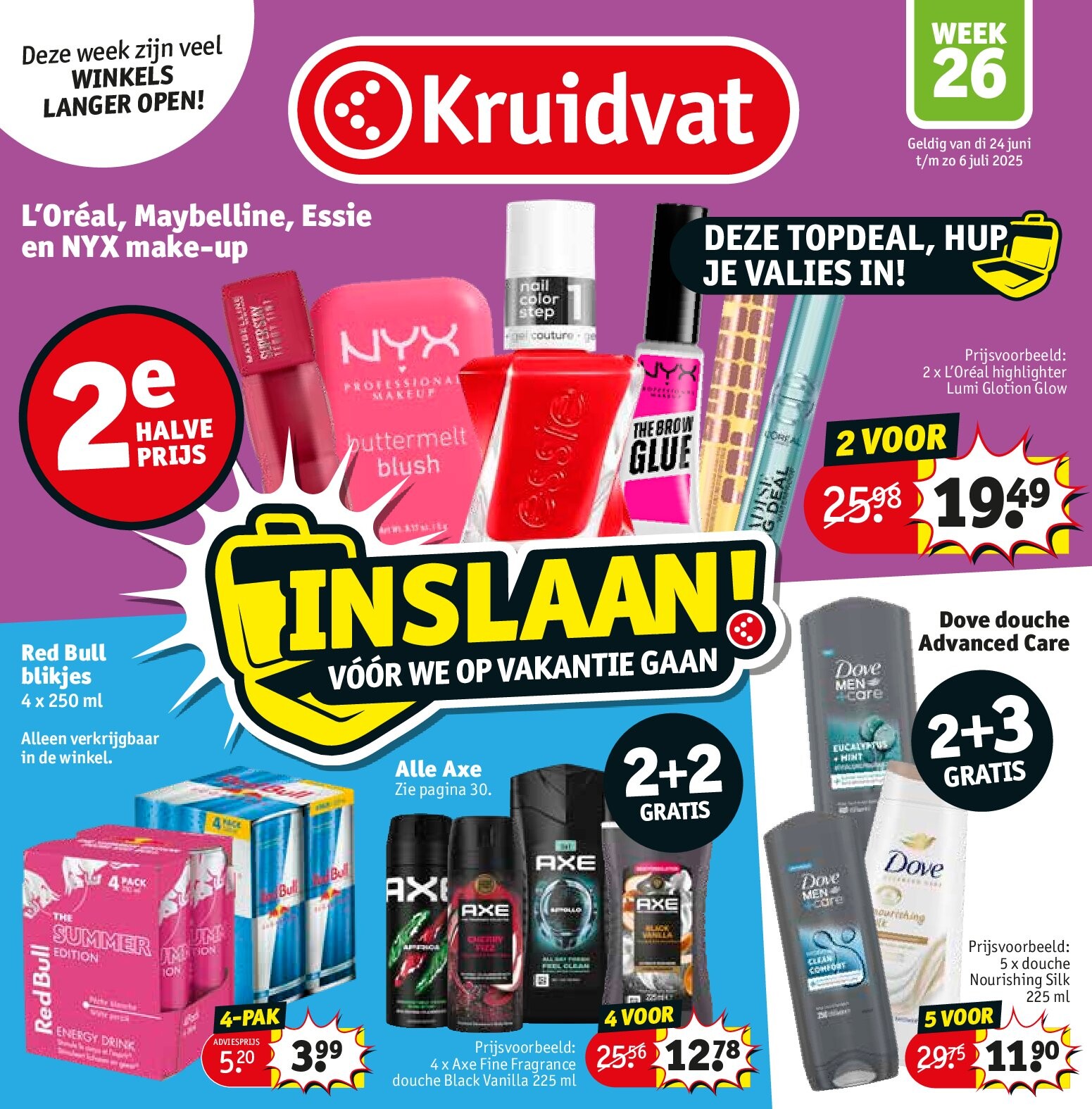 Kruidvat folder België juli 2025 | Alle promo's en aanbiedingen