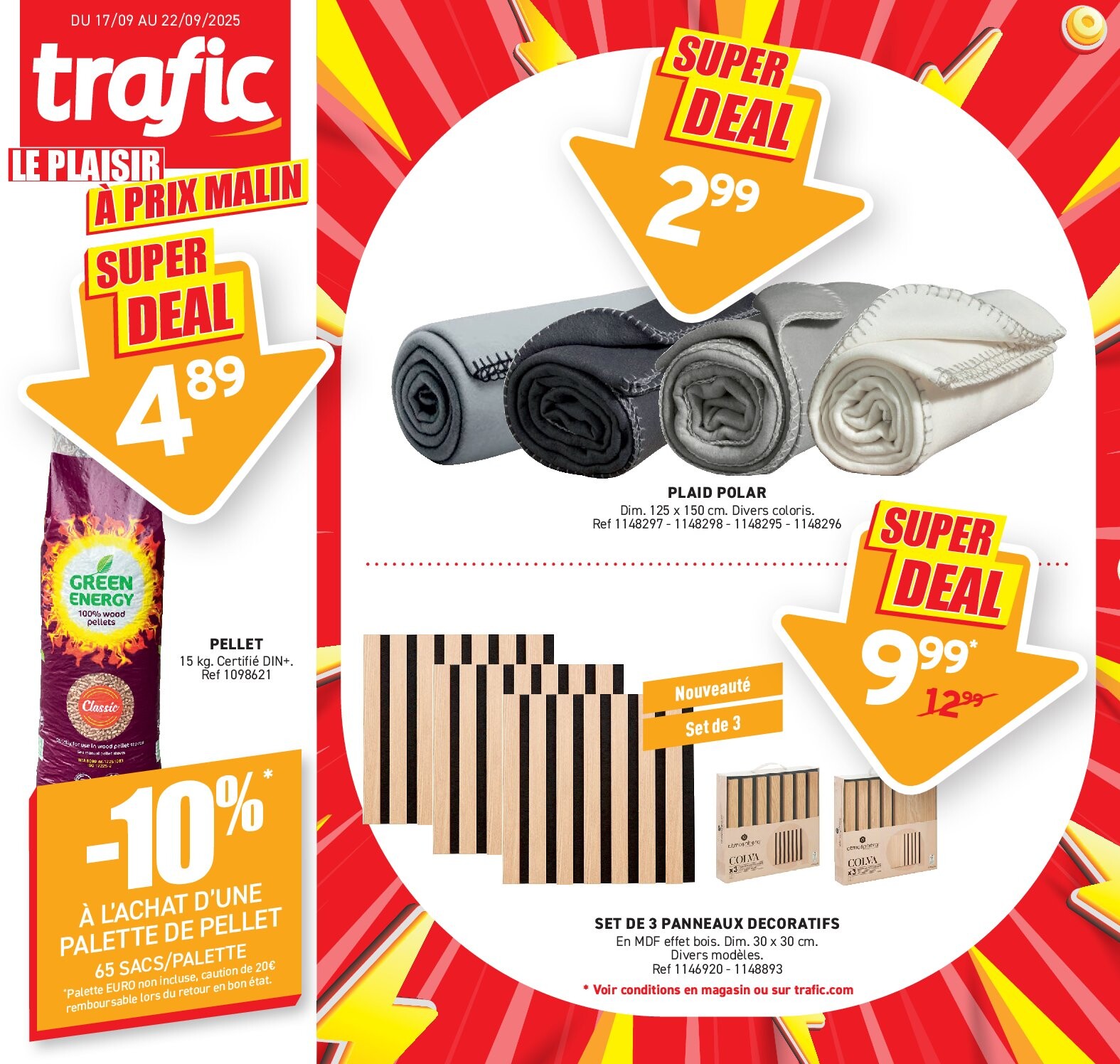Trafic folder Belgique octobre 2025 | Toutes les offres