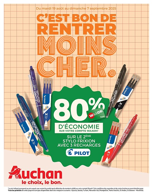 Auchan folder Belgique septembre 2025 | Toutes les offres