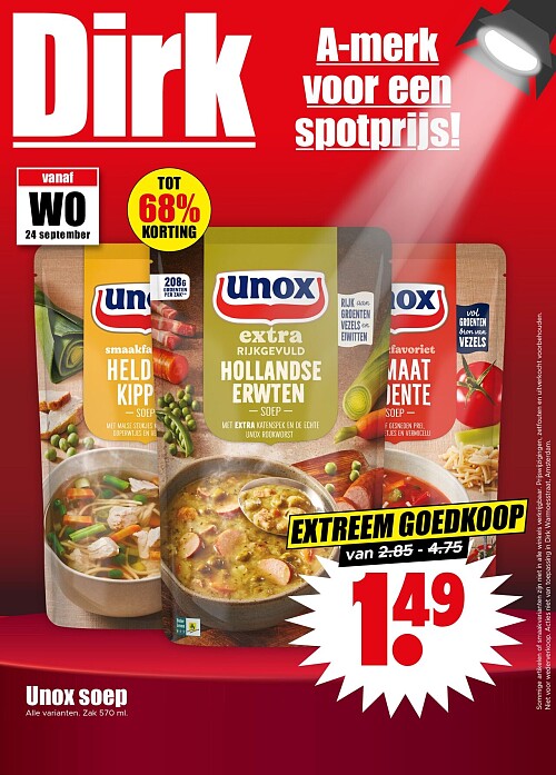 Dirk folder België oktober 2025 | Alle promo's en aanbiedingen