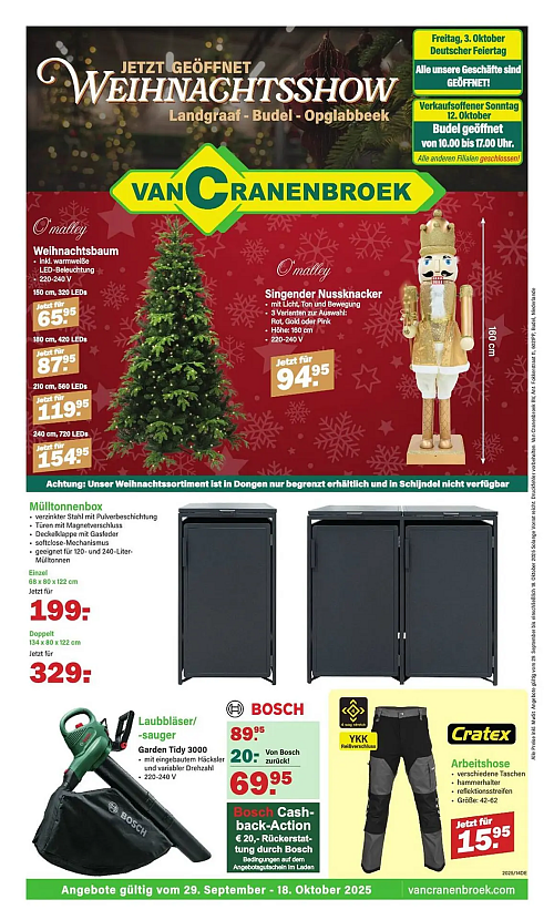 Van Cranenbroek folder België oktober 2025 | Alle promo's en aanbiedingen