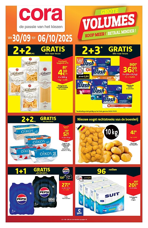 Cora folder België oktober 2025 | Alle promo's en aanbiedingen
