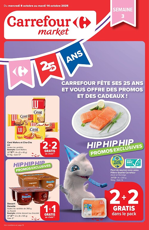 Carrefour folder Belgique octobre 2025 | Toutes les offres