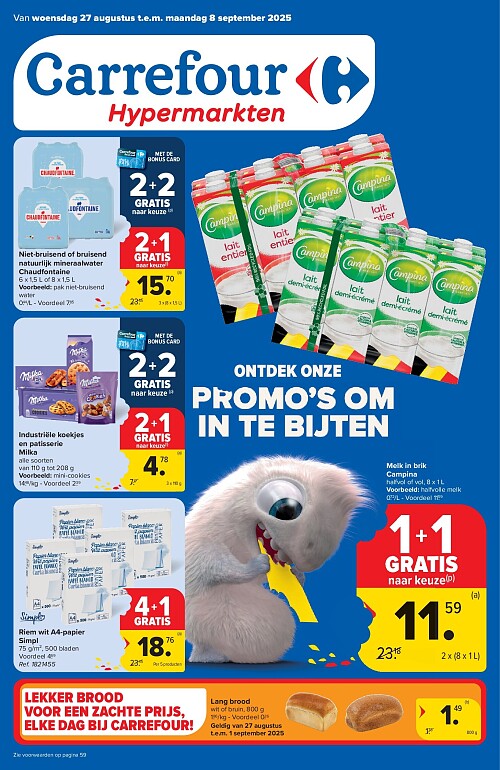 Carrefour folder België september 2025 | Alle promo's en aanbiedingen